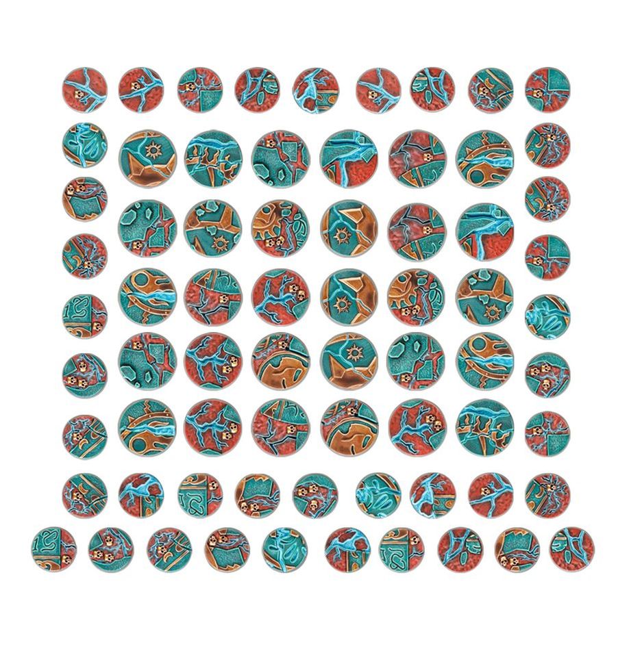 Shattered Dominion Round Bases – Game Bunker